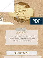 Concept Paper Sample | PDF
