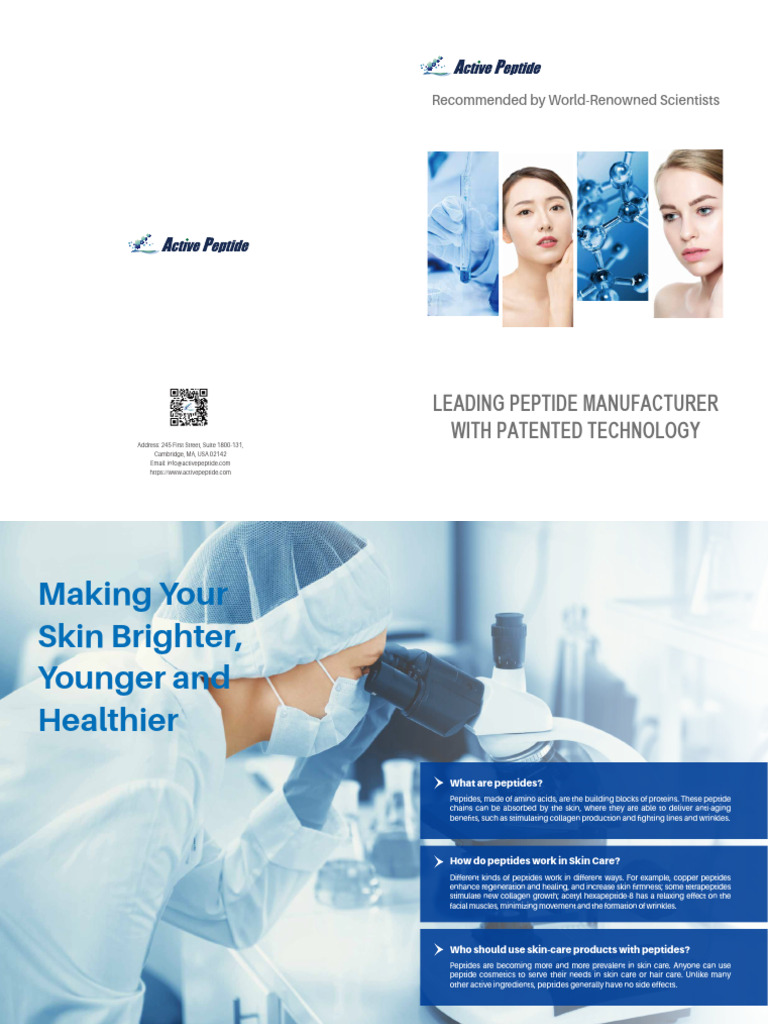 Active Peptide Company Brochure 2021 1 | PDF