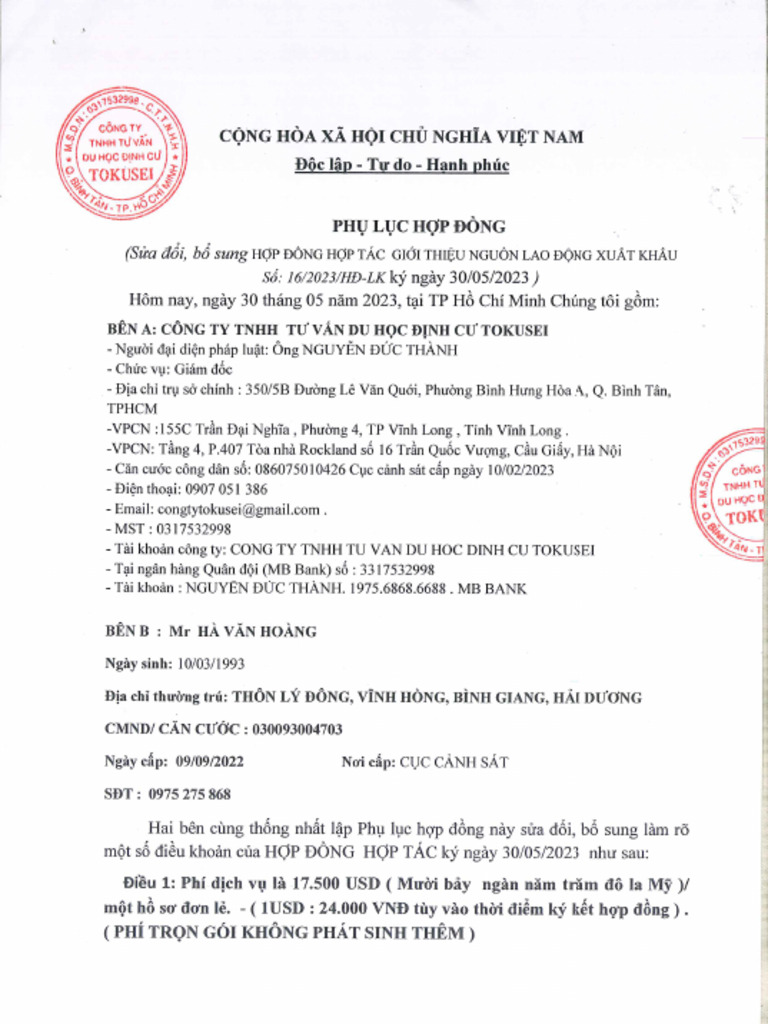 H P Đ NG Tokusei | PDF