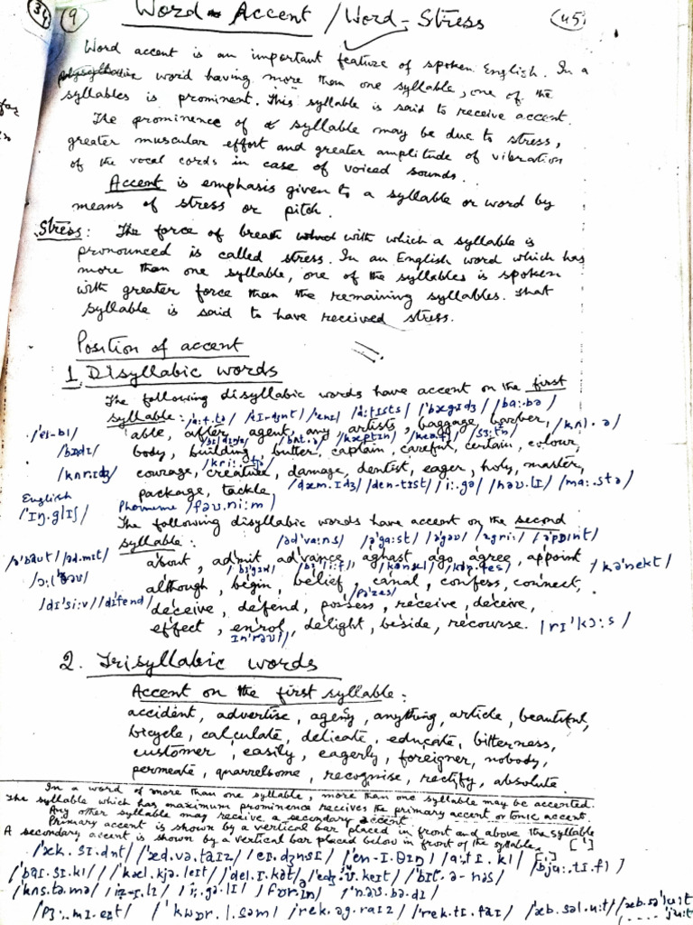 Word Accent | PDF | Semantics | Human Communication