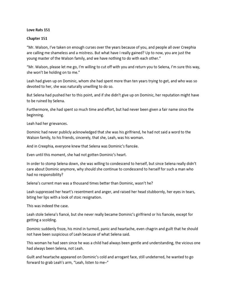 Love Rats 151-160 | PDF | Anger | Psychology
