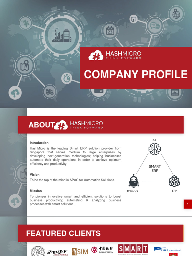 Company Profile HashMicro - General | PDF