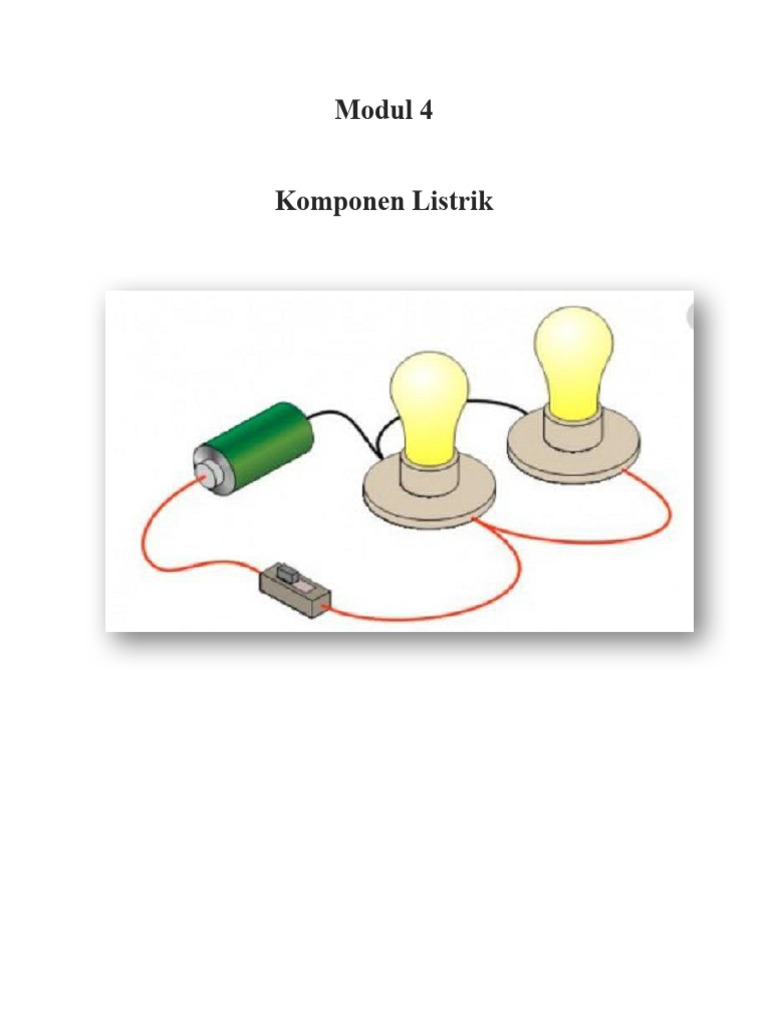 Modul Komponen Listrik | PDF