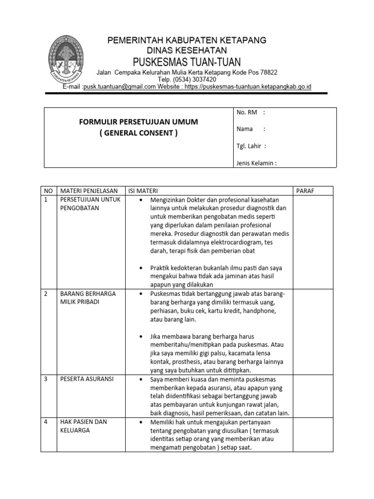 General Concent | PDF