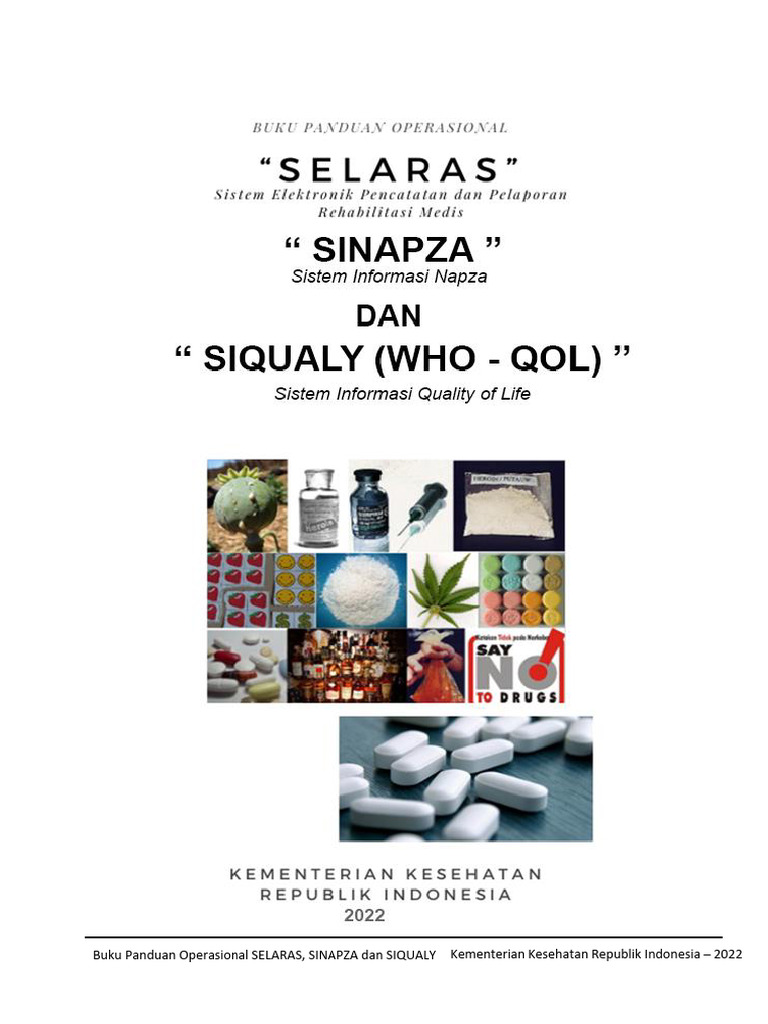 Panduan Operasional - SELARAS, SINAPZA & SIQUALY | PDF | Teknologi ...