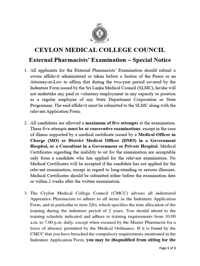 External Pharmacy New Notice | PDF