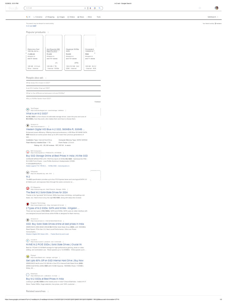 m.2 SSD - Ssdss | PDF