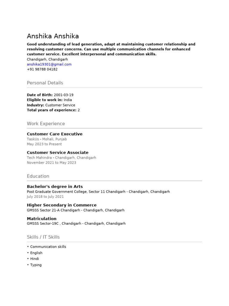 Anshika Anshika | PDF