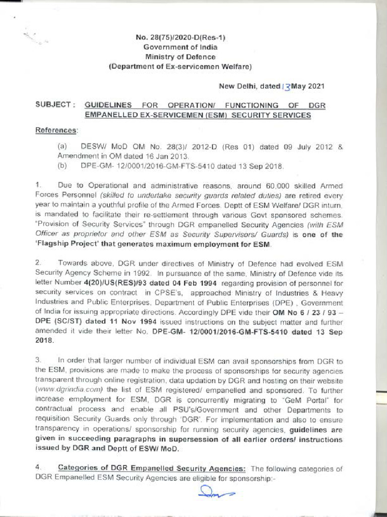 New DGR Guideline | PDF