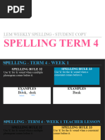 Spelling Rules and Word Lists by Year | PDF | Word | Spelling