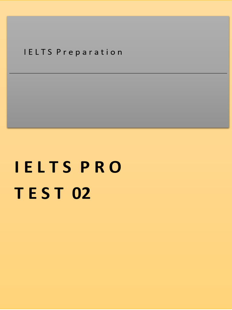 Ielts Pro 02 - Official | PDF