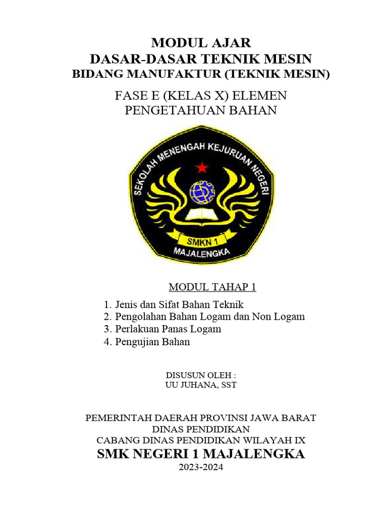 Modul Ajar DPTM 1 Fix | PDF