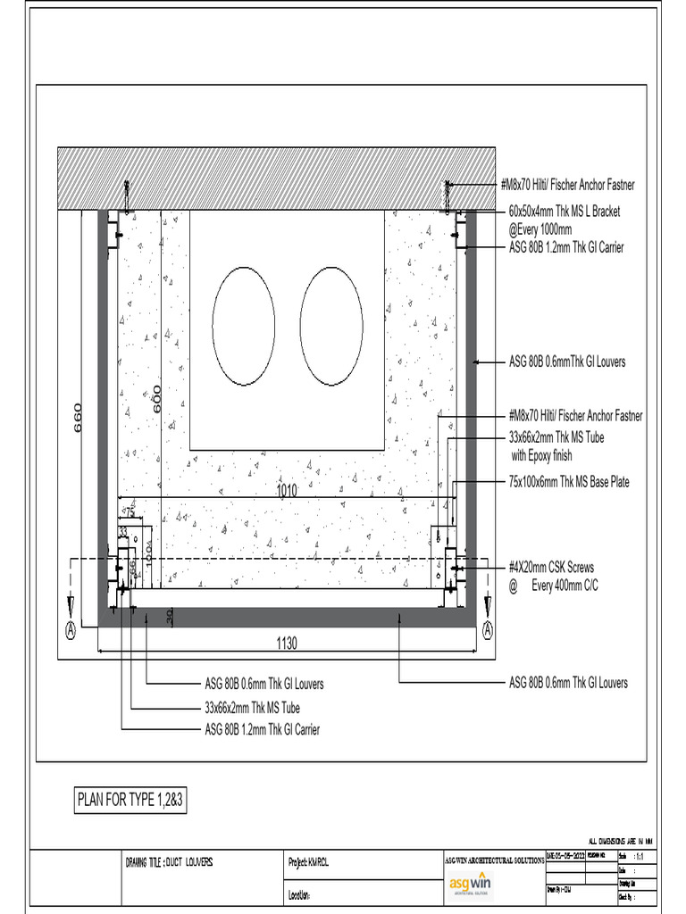 KMRCL-duct Louver | PDF