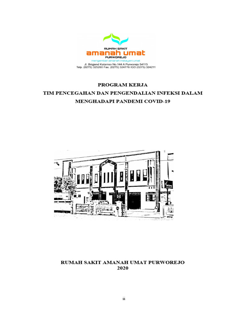 Program Kerja Ppi Covid 19 | PDF