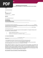 Form For Deceased Claim Settlement Basis Legal Represenation | PDF ...