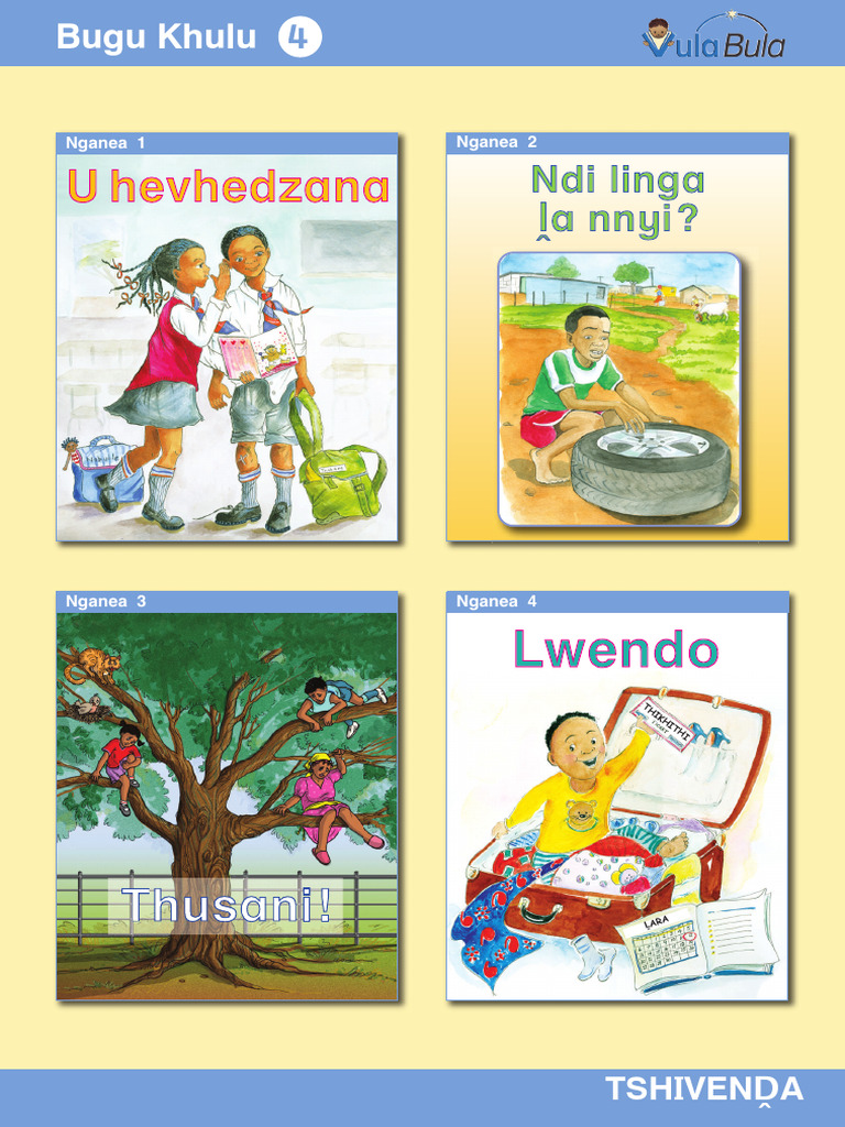 Bugu Khulu 4 Tshivenda | PDF | Bantu | Languages