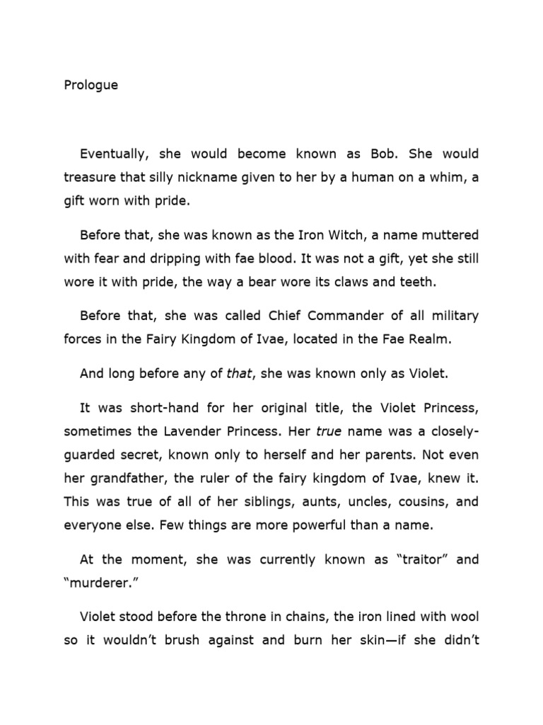 The Iron Witch | PDF | Fairies