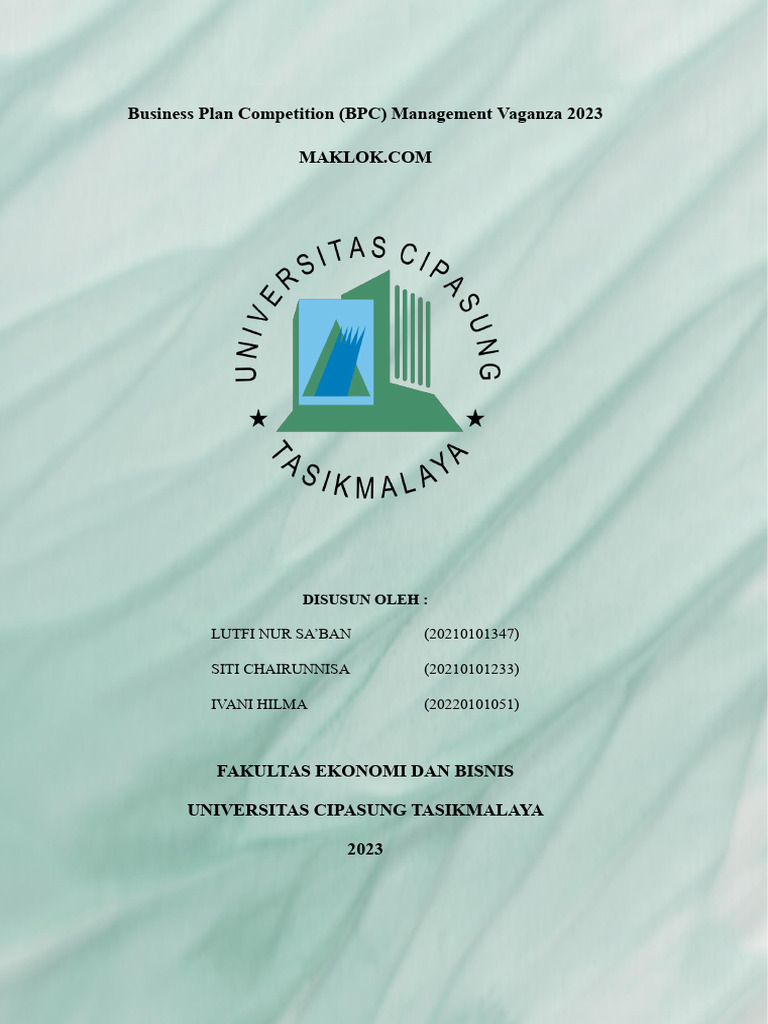 BPC Team1 Manajemen Uncip | PDF