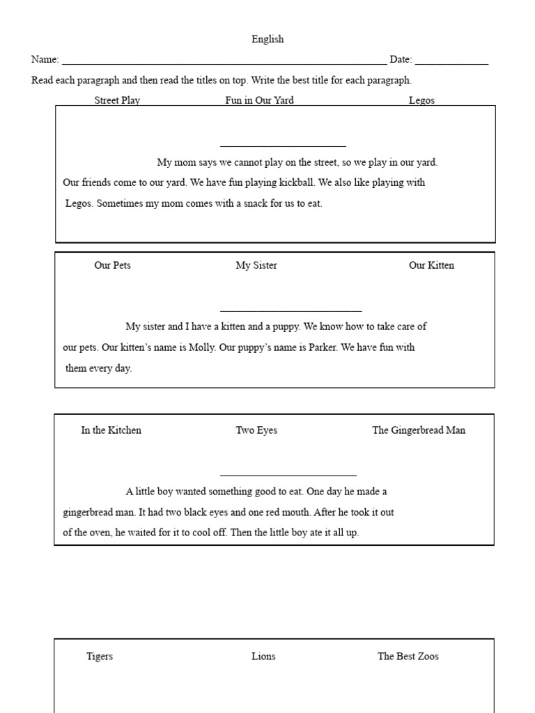 English Grade 2 1st Summative Test Quarter 2 | PDF