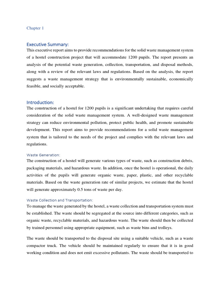 Solid Waste Management | PDF | Waste Management | Waste