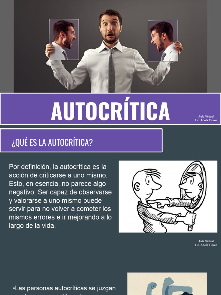 Autocrítica | PDF | Estilo de vida