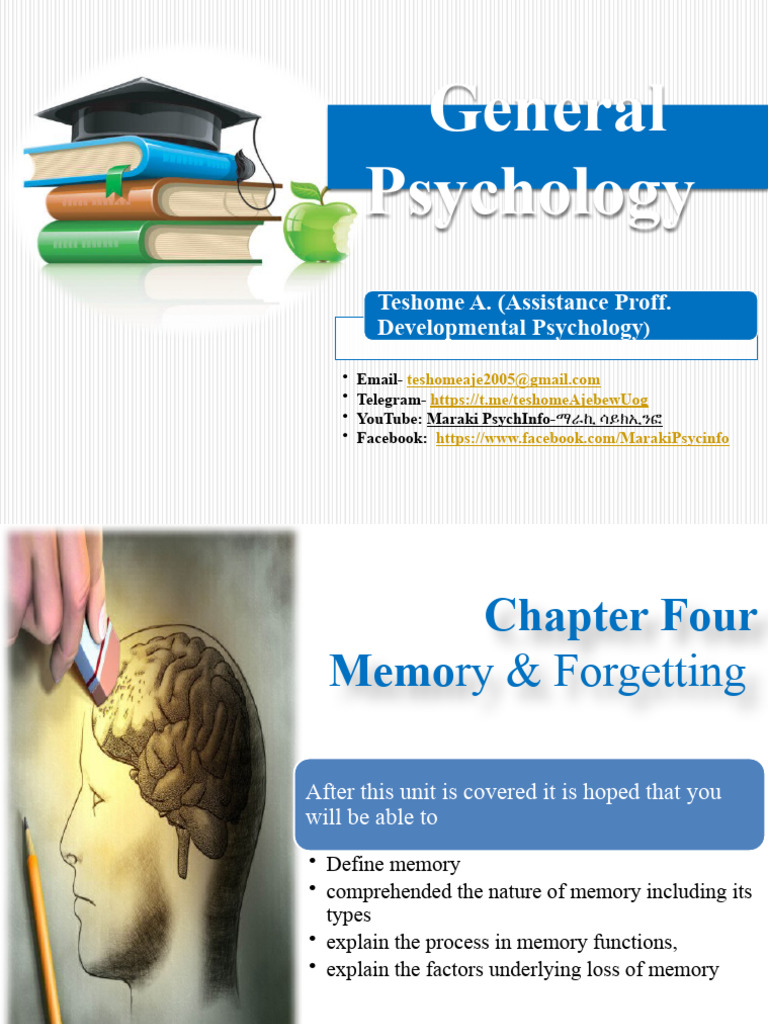 Memory and Forgetting Explained | PDF | Science & Mathematics