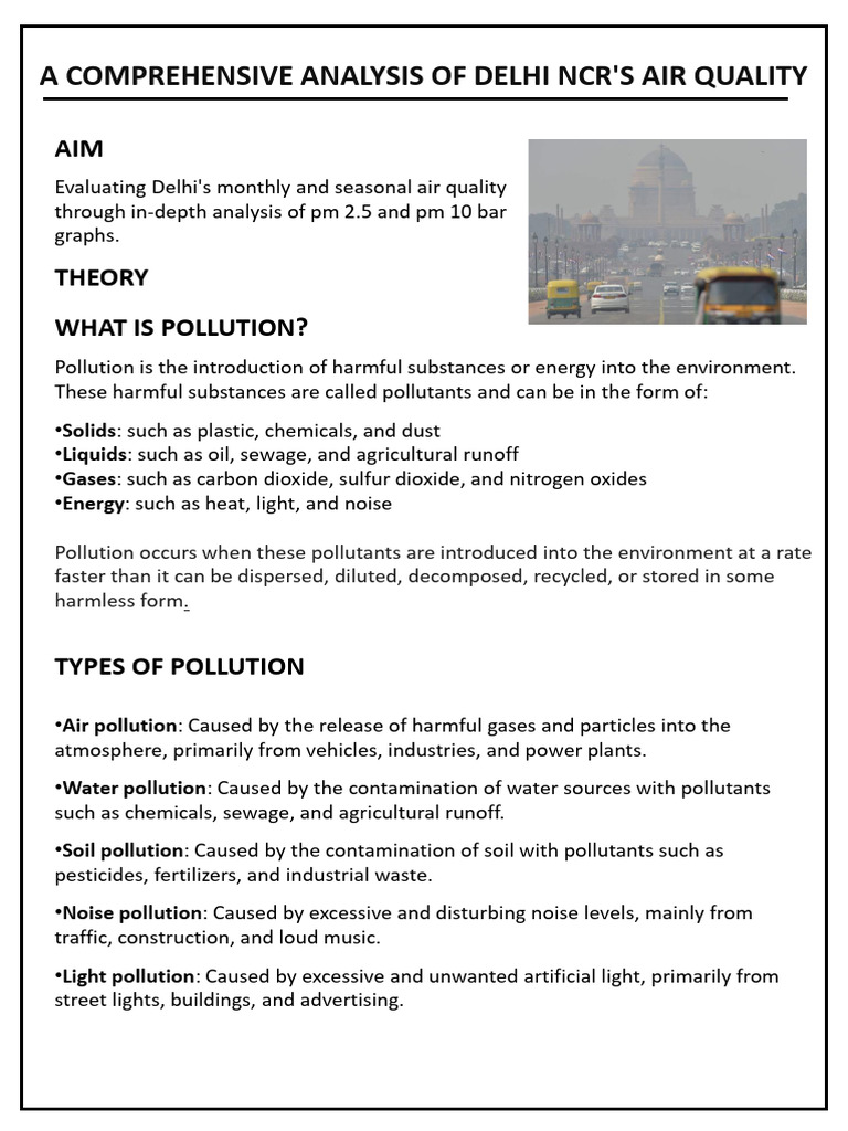 EVS Project 3 | PDF | Air Pollution | Particulates
