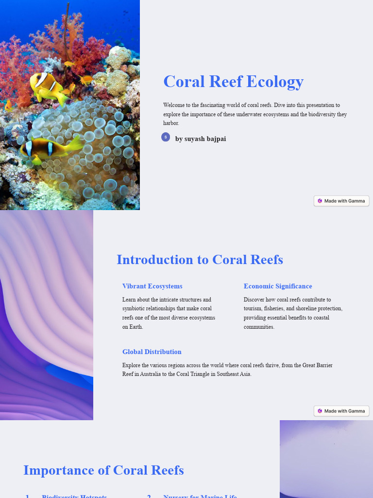 Coral Reef Ecology | PDF | Coral Reef | Biodiversity