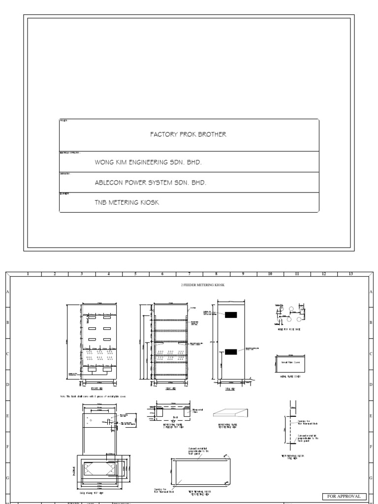 Pok TNB Metering Kiosk | PDF