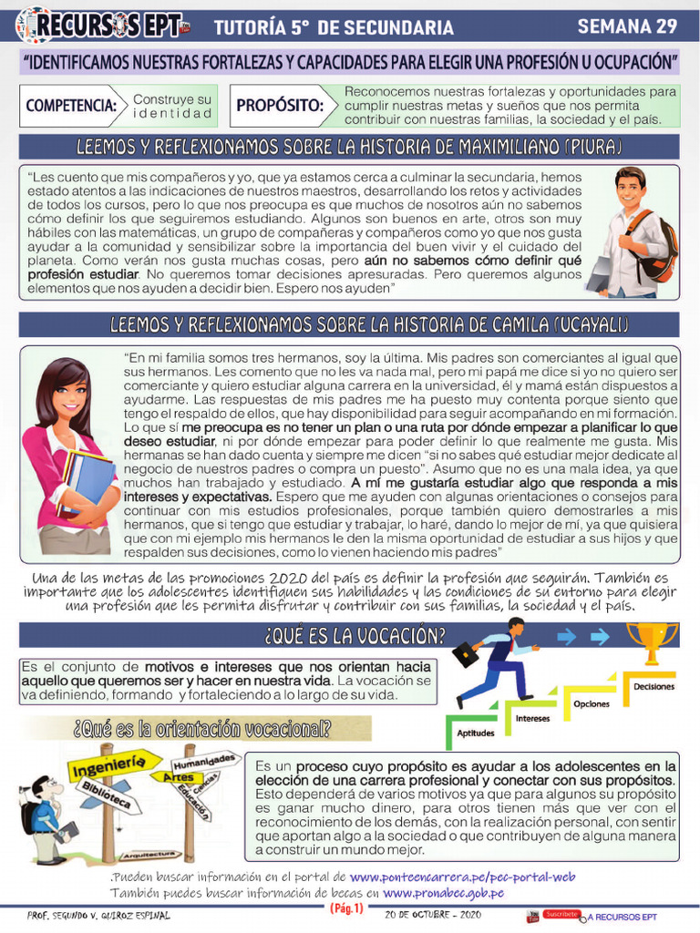 SEMANA29 TUT 5° 20oct | PDF