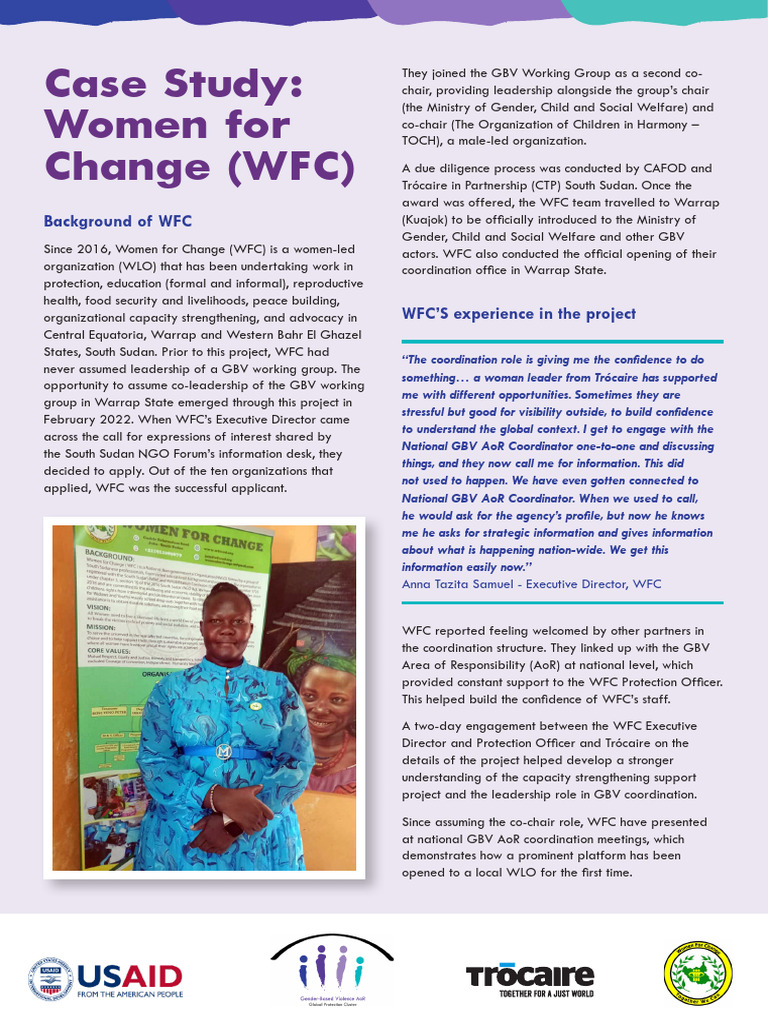 WFC Case Study | PDF | Domestic Violence | Leadership