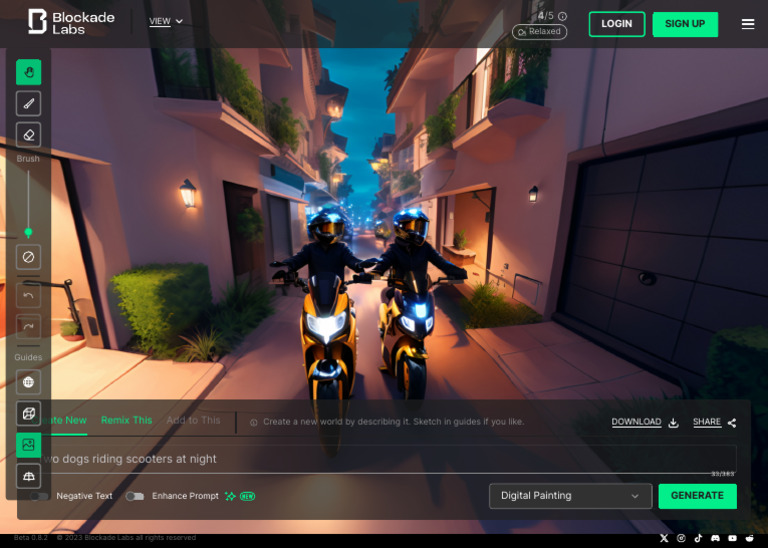 Blockade Labs Skybox - AI-Generated 3D Worlds | PDF