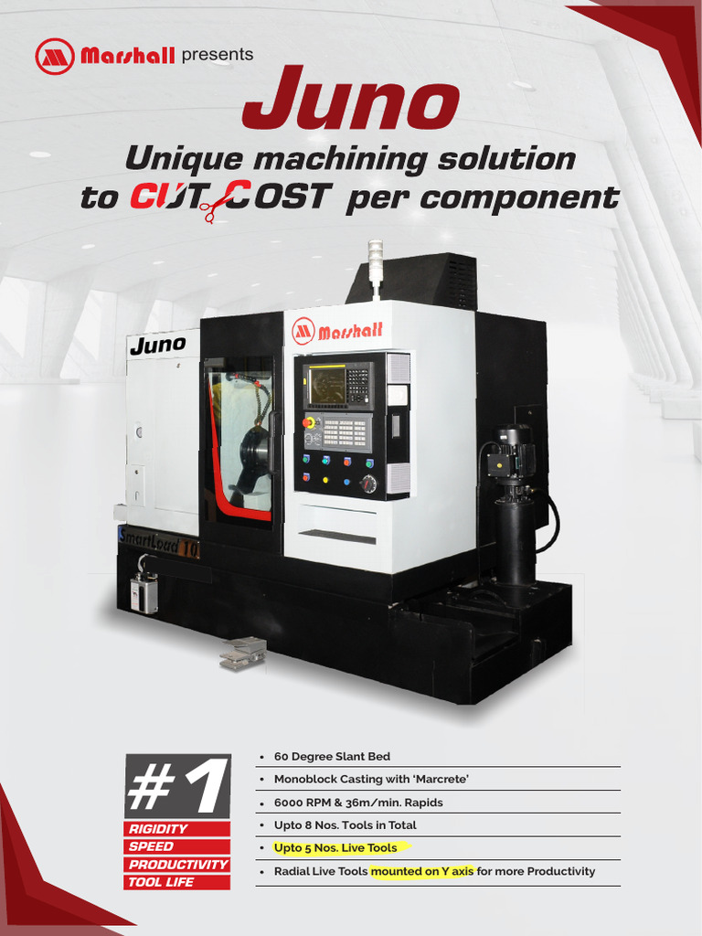 Juno Brochures IN | PDF | Numerical Control | Tools