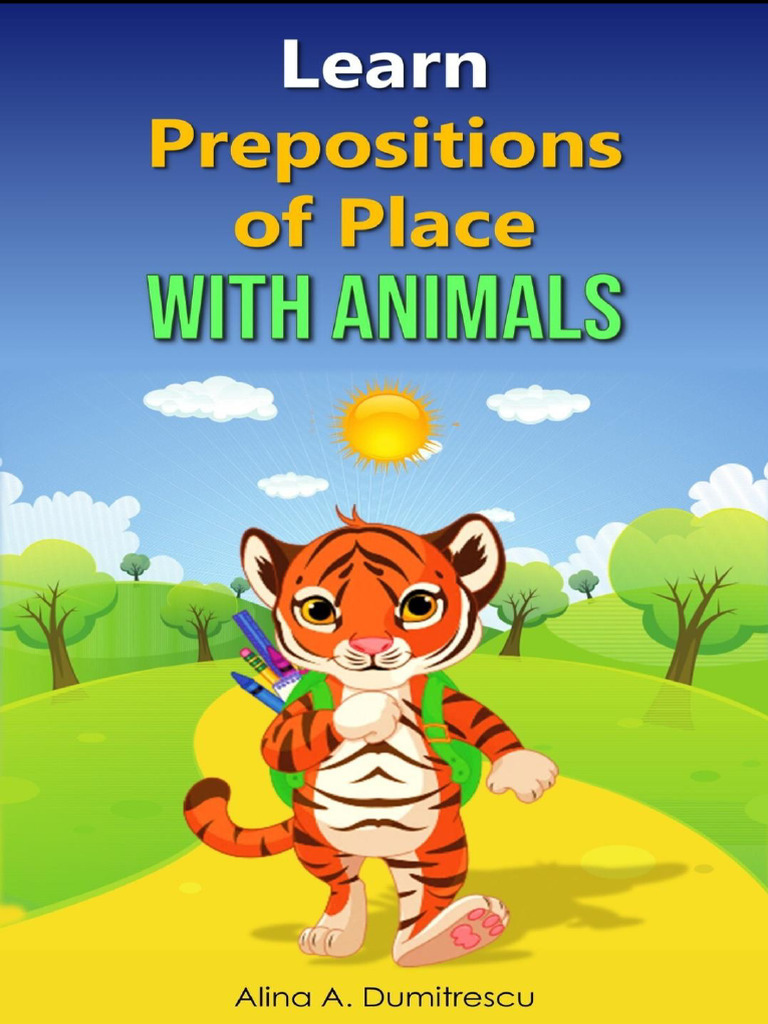 Learn Prepositions of Place With Animals | PDF