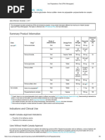 SPC Hemafer | PDF | Anemia | Dose (Biochemistry)
