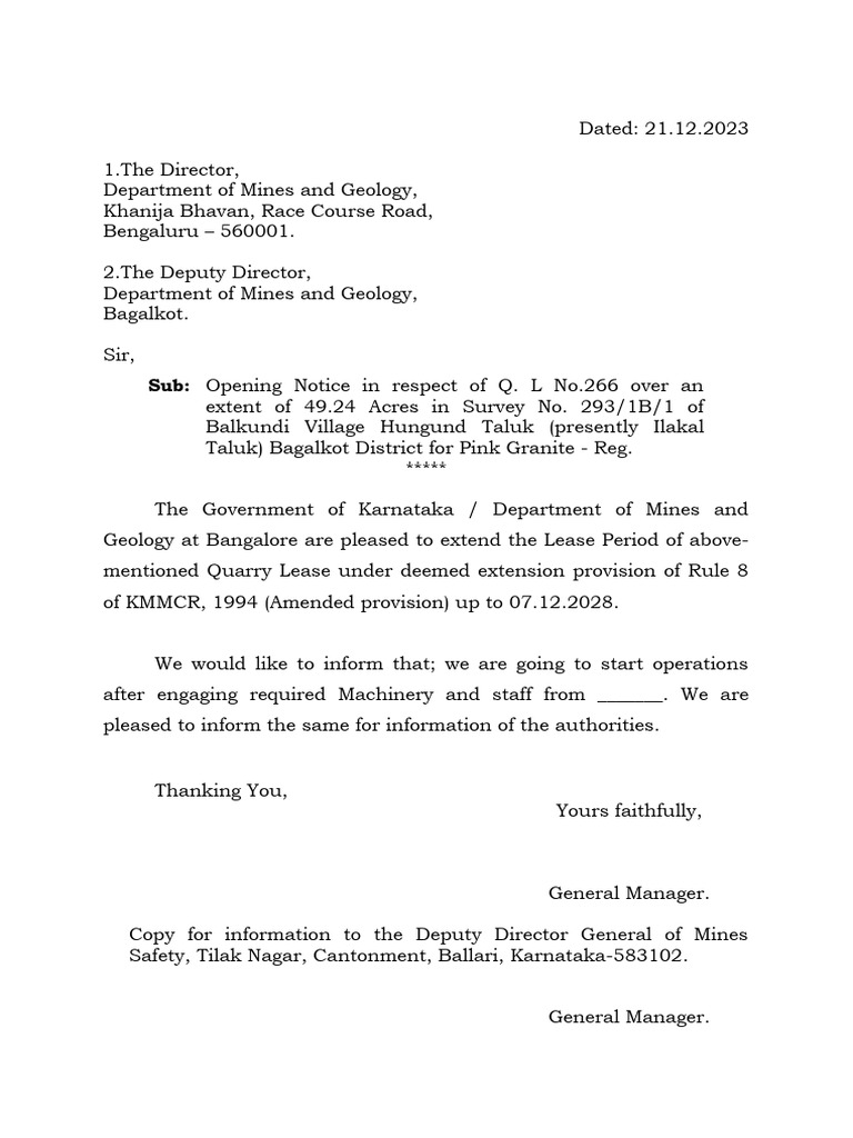 Opening Notice GEM | PDF | Technology & Engineering