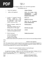 Borewell Application and Registration Forms | PDF | Business | Energy ...