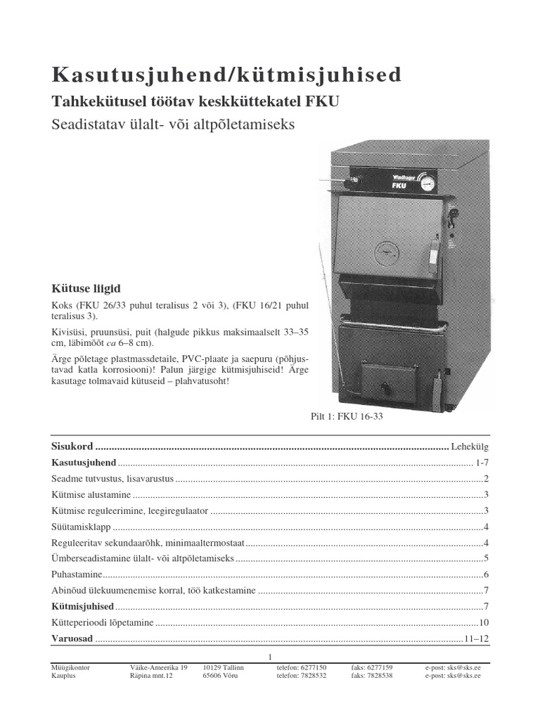 Windhager - AVM-Term | PDF
