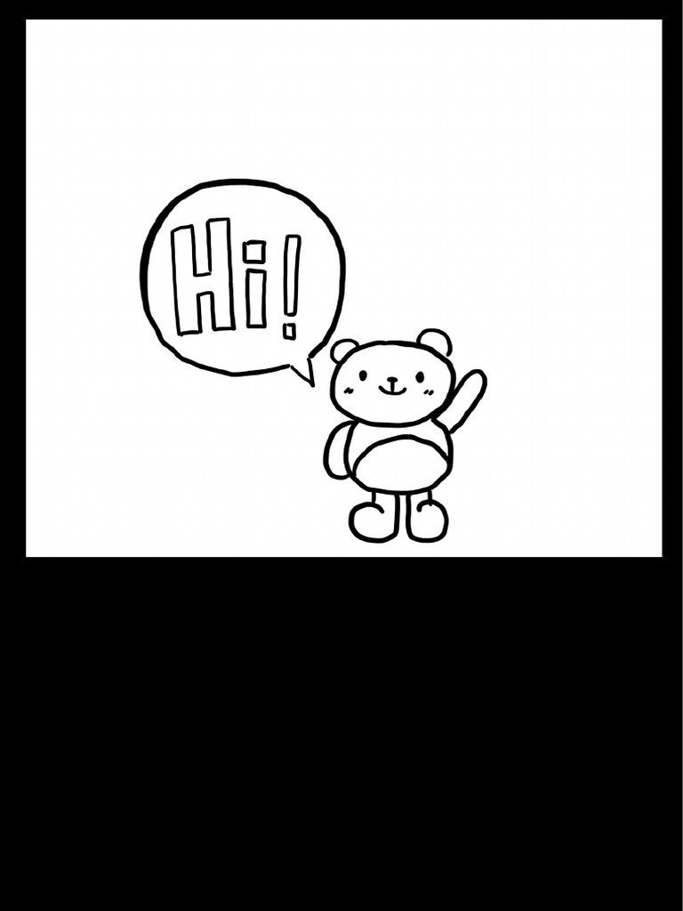 Hi Bear | PDF