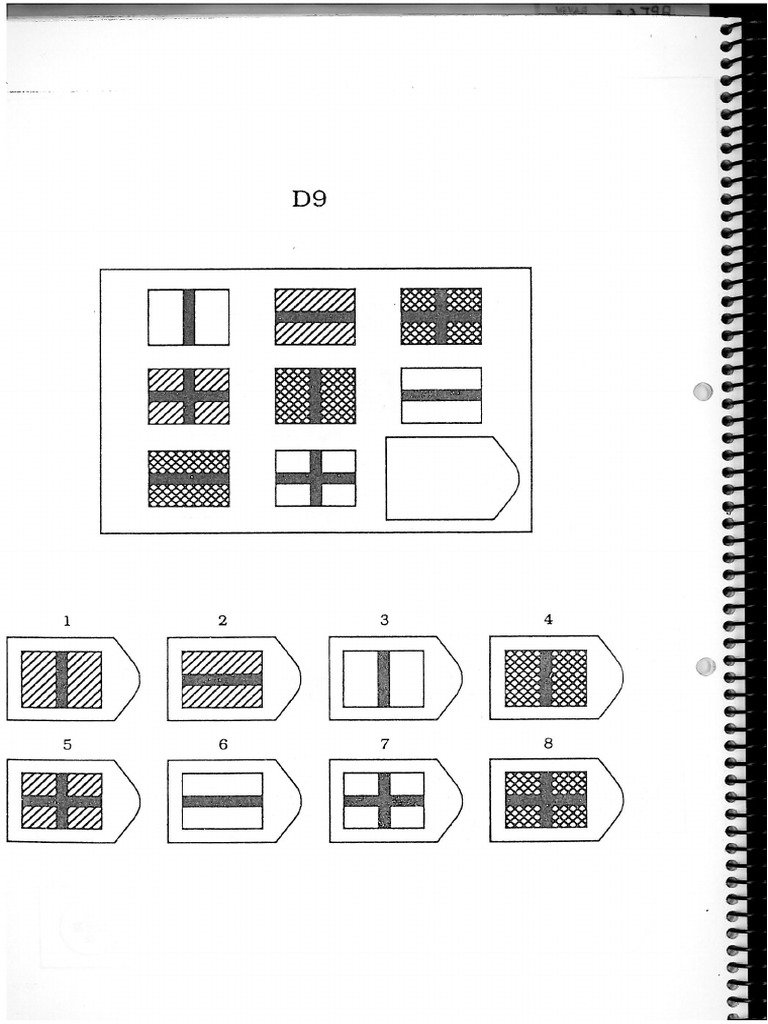 Matrices de Raven.28 | PDF