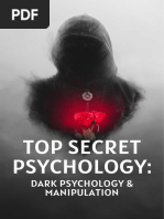 Dark Psychology and Manipulation | PDF | Self-Improvement