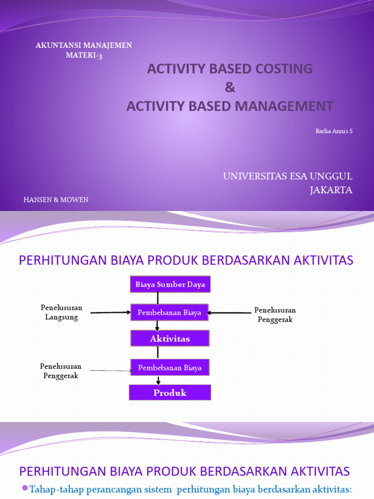 Materi 3 ABC ABM | PDF