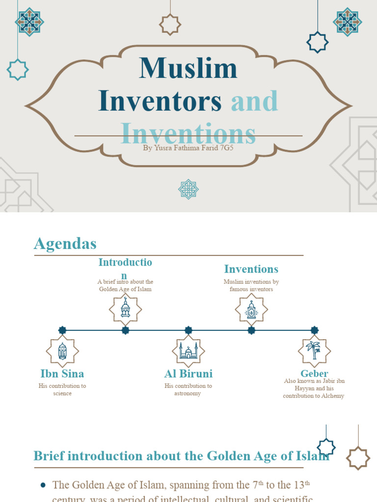 Muslim Inventors and Inventions by Yusra 7G5 | PDF