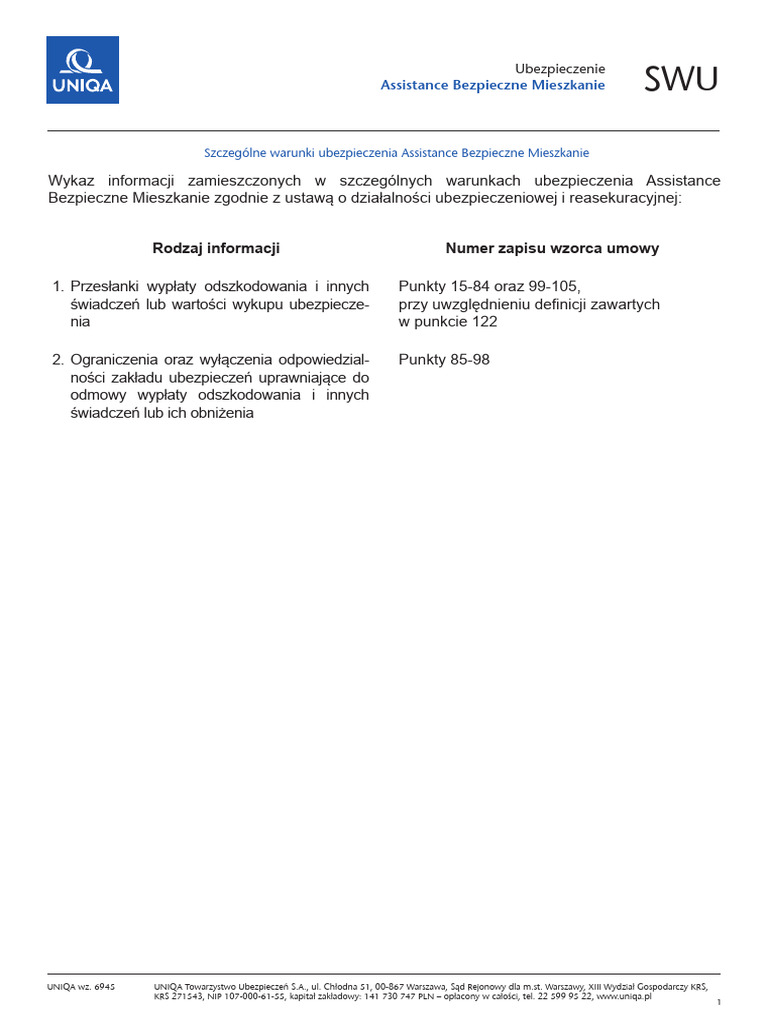 6945 SWU BM Prev2 | PDF