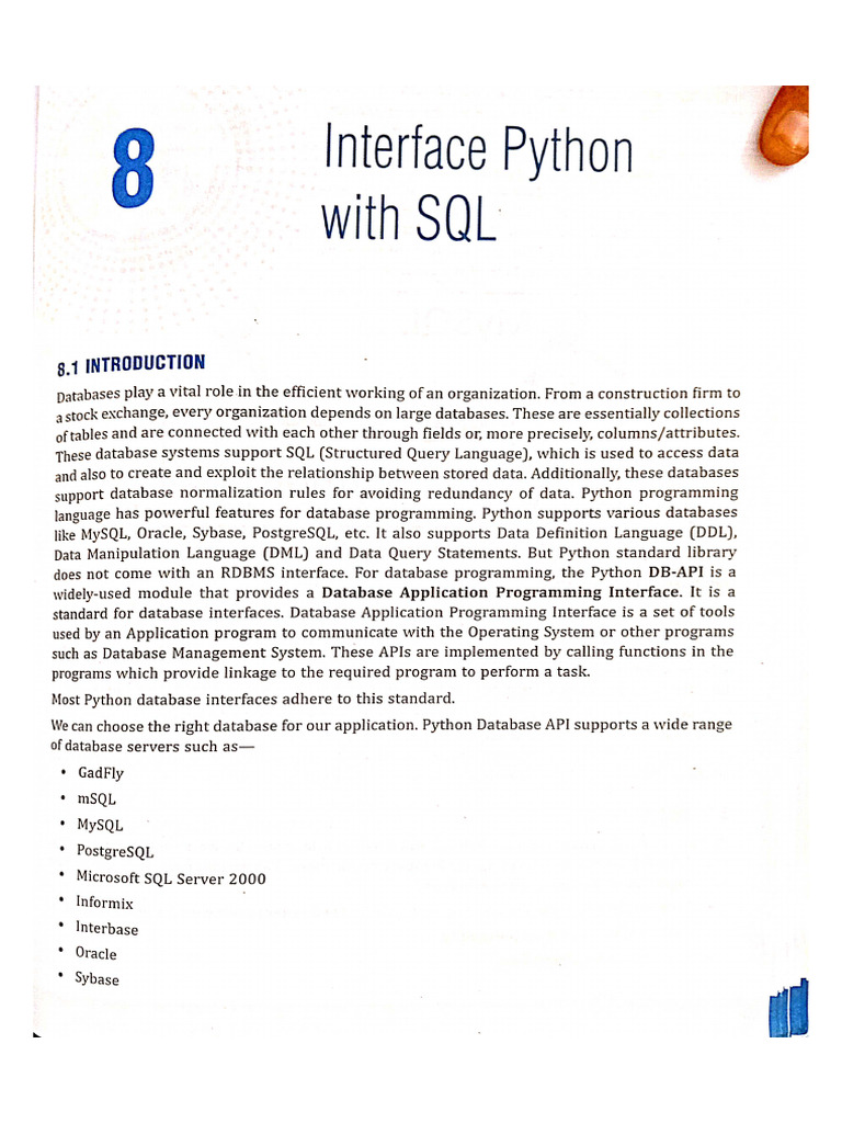 Preeti Arora Chapter8 Second Year Python With MY SQL | PDF