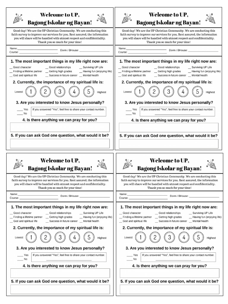 Ice Cream Treat Survey | PDF