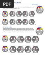 Megaminx Solution Manual | PDF | Mathematical Objects | Applied Mathematics
