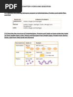 SBI4U - Unit 1 Practice Test - ANSWERS | PDF | Enzyme | Fat