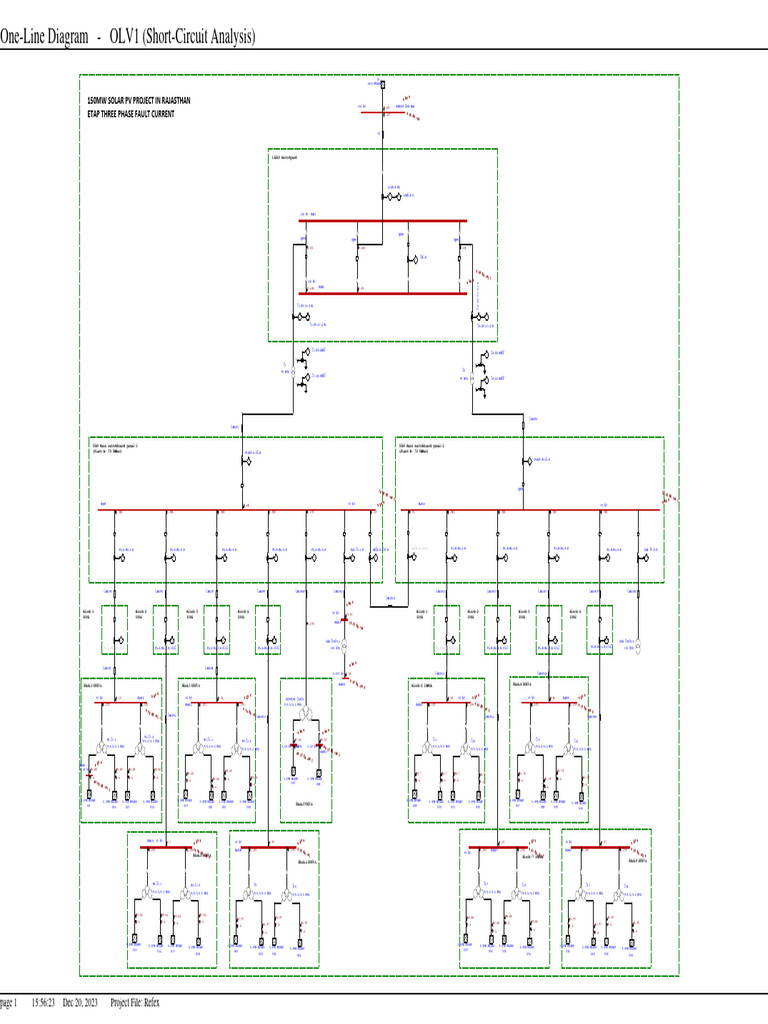 OLV1 (Short-Circuit Analysis) - 3PH | PDF | Physical Quantities ...
