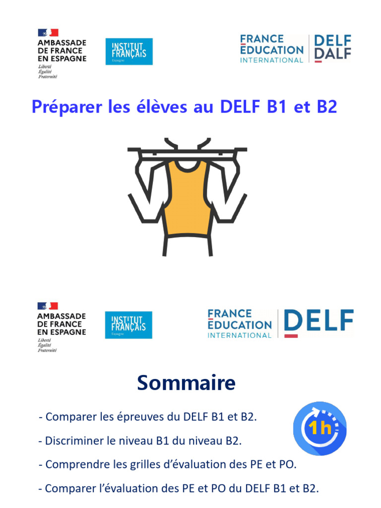 Préparation au DELF B1 et B2 | PDF | Évolution de carrière | Arts du ...